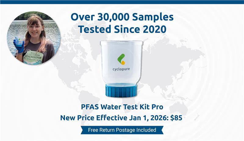 Water Test Kit Turns 6 in January 2026 - Cyclopure